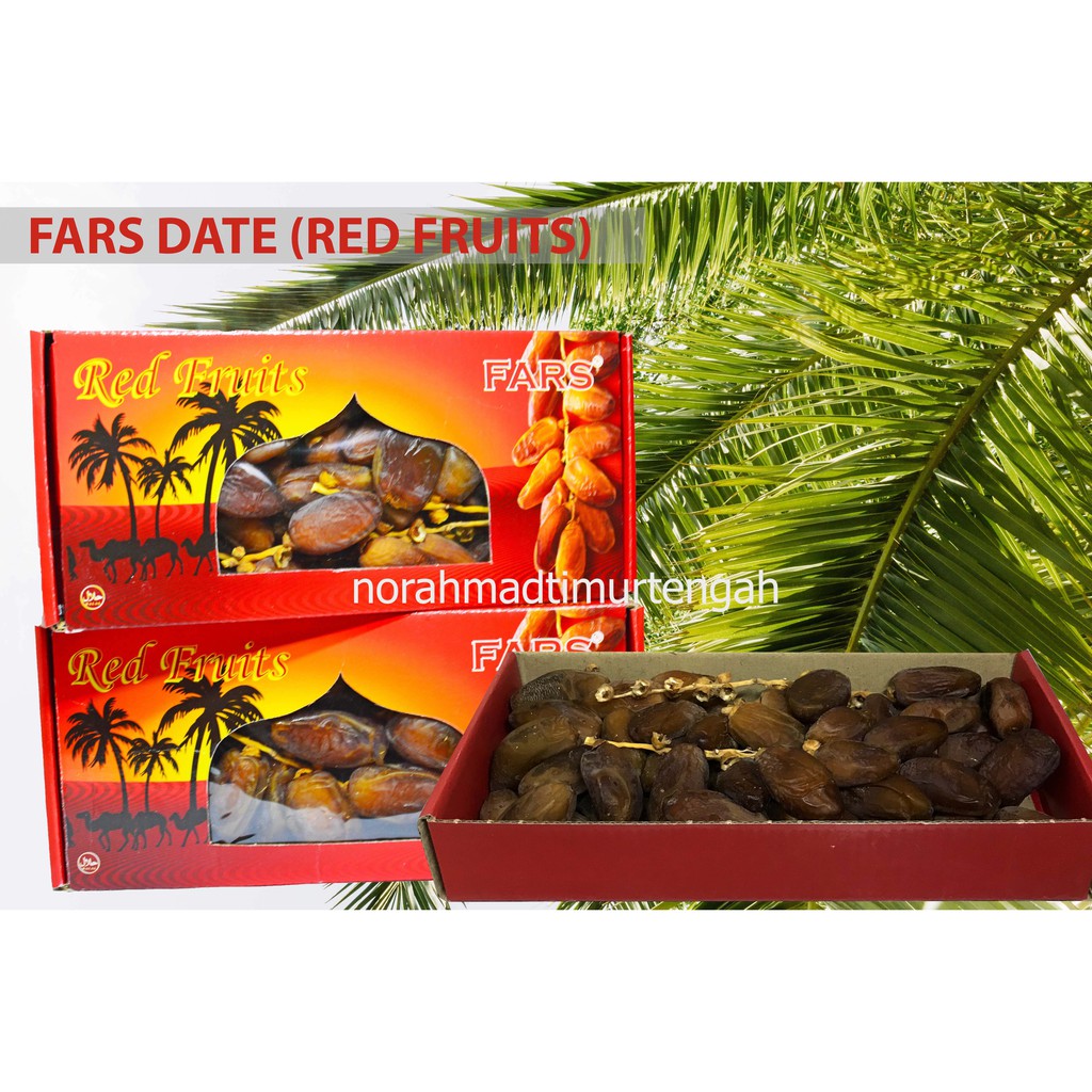 RED FRUITS DATES OF TUNISIA ~ KURMA MERAH BERTANGKAI FARS (500G ...