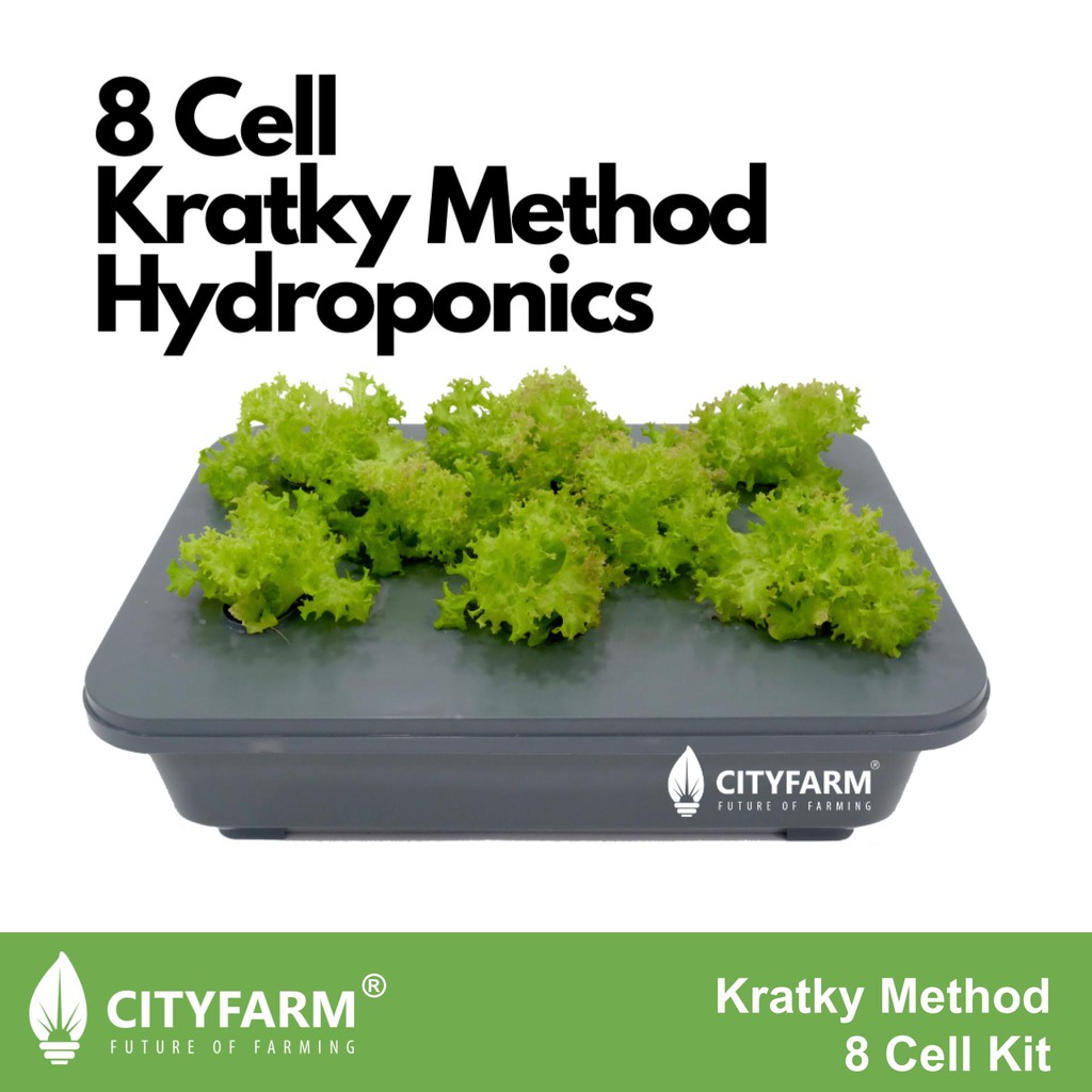 CityFarm 8 Cell Kratky Method Hydroponics Kit | Shopee Malaysia
