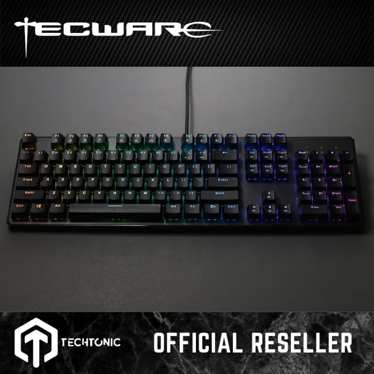 Tecware Phantom 2020 Hot swappable RGB Mechanical Keyboard | Shopee ...