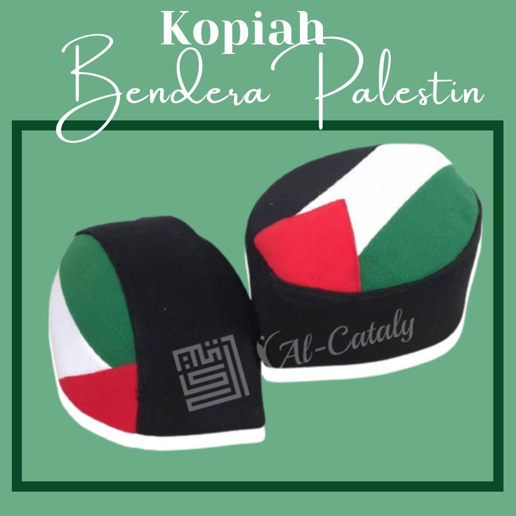Palestine flag bendera palestin Kopiah bendera Palestin / Palestine ...