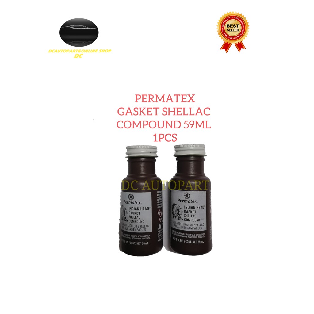 PERMATEX INDIA HEAD GASKET SHELLAC COMPOUND (59ML) | Shopee Malaysia
