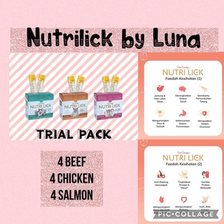Trial Pack Furvit Nutrilick Cat Candy (12 sachet) | Shopee Malaysia