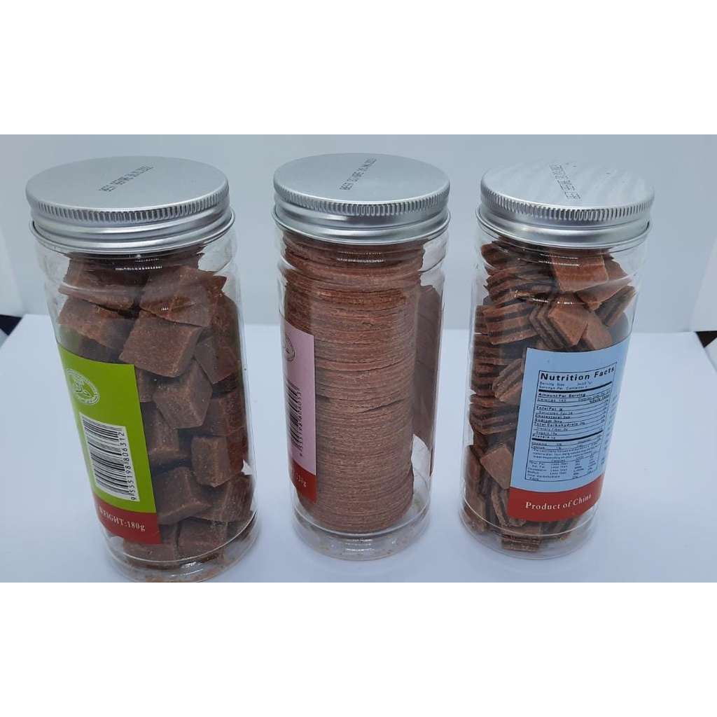 Haw Flakes Cube / Round 220g | Shopee Malaysia