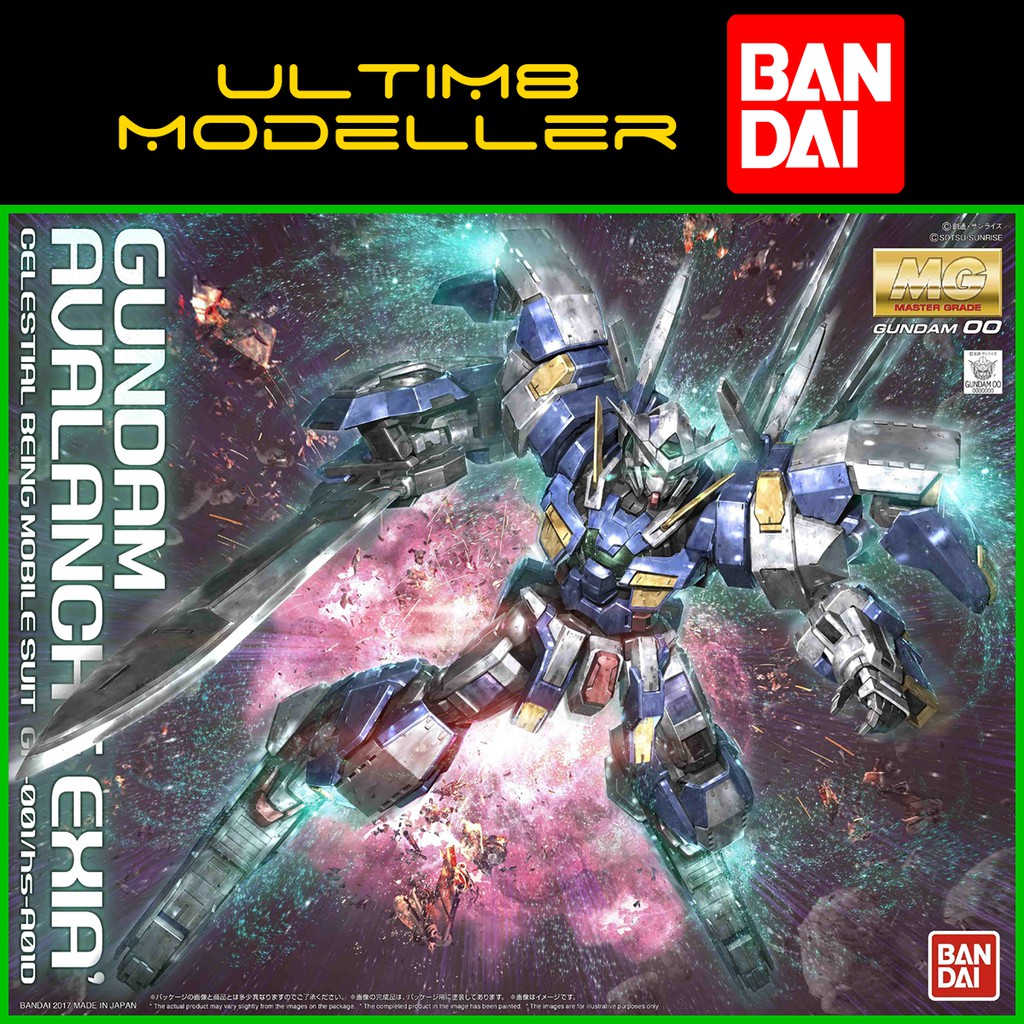 Bandai MG 1/100 Gundam Avalanche Exia | Shopee Malaysia