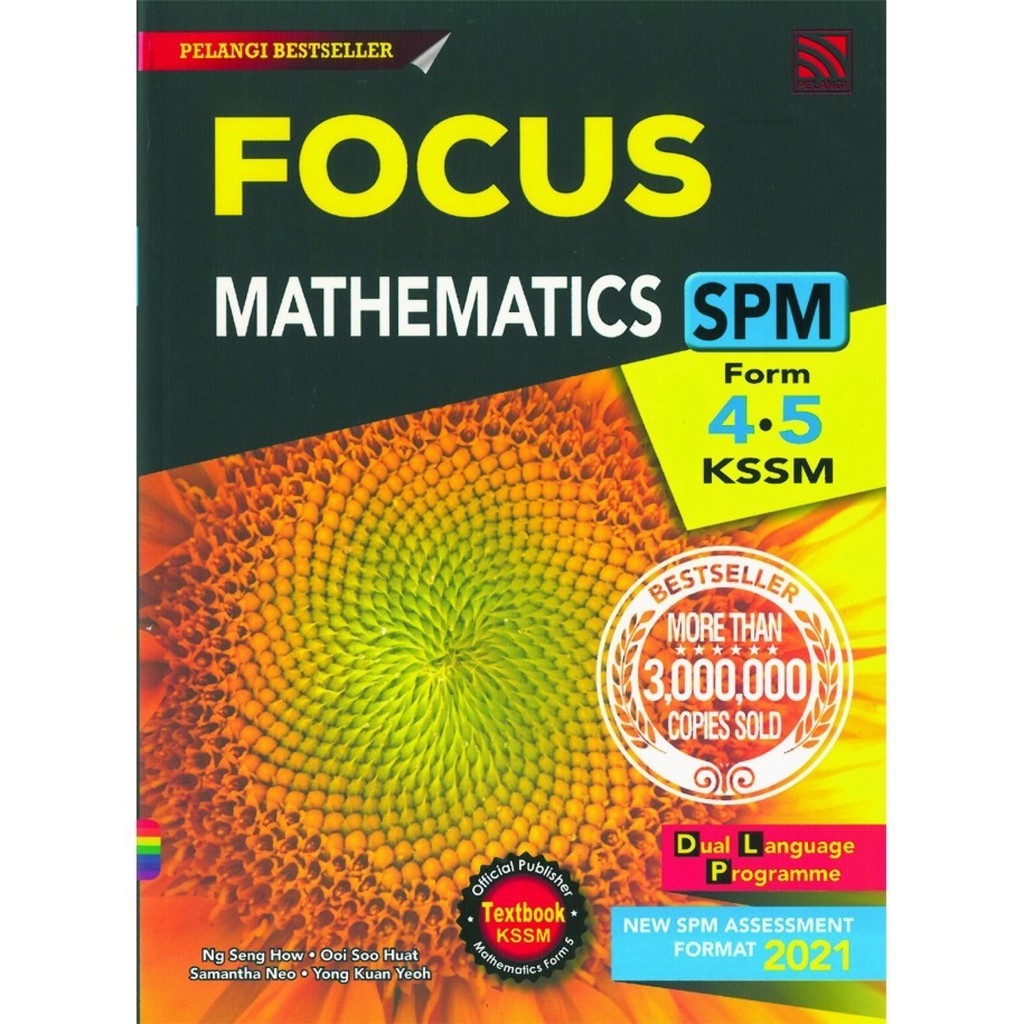 Buku rujukan: focus spm mathematics tingkatan 4.5 kssm 2021 - reference ...
