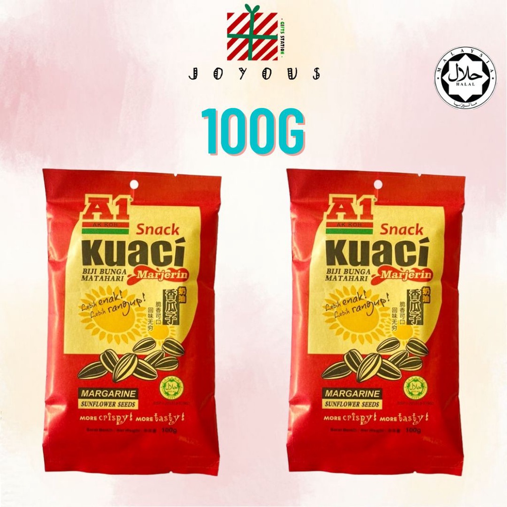 100g A1 Kuaci Marjerin / Kuaci Sunflower Seeds | Shopee Malaysia