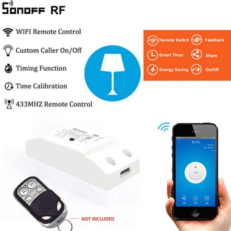 Smart Switch Smart Life RF 433Mhz WiFi Wireless Remote Control Smart ...