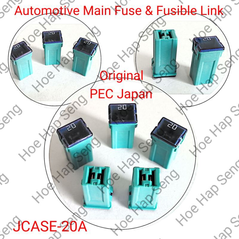 Original PEC Japan JCASE-20A Main Fuse Toyota Perodua Proton Saga ...