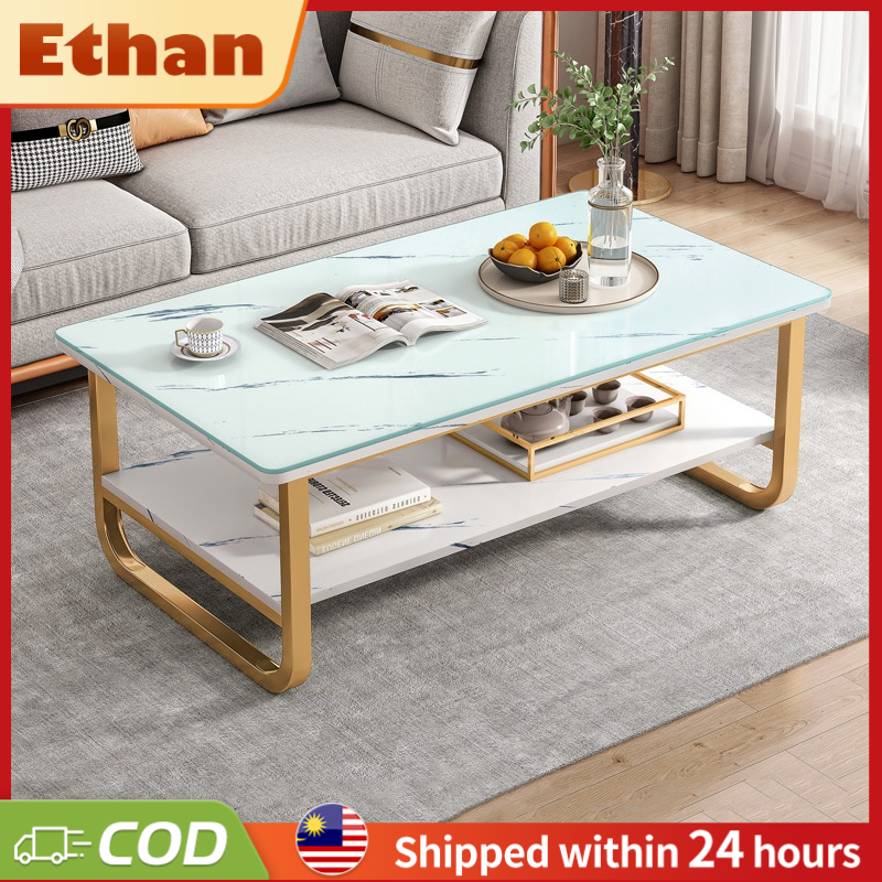 Marble Pattern Living Room Dining Table Coffee Table Modern ...