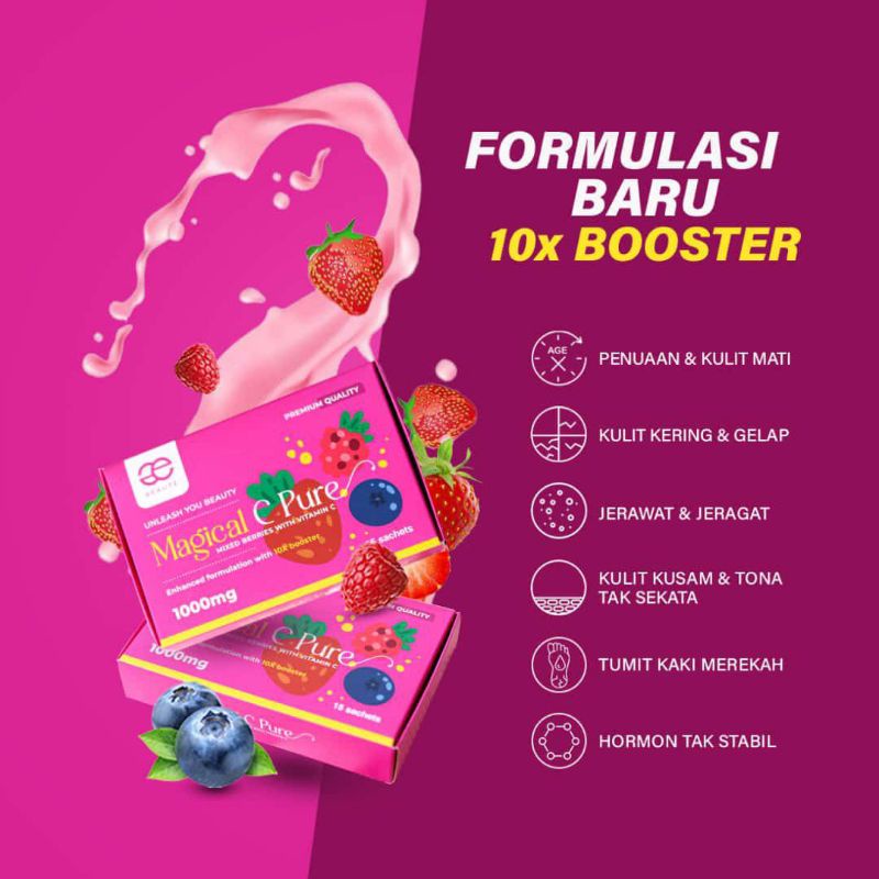 MAGICAL C PURE PREMIUM [Mixed Berries with Vitamin C | 1000mg ...
