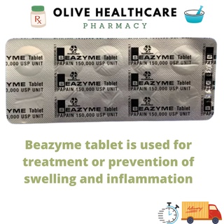 BEAZYME Tablets 1 Strip (10S) | Shopee Malaysia