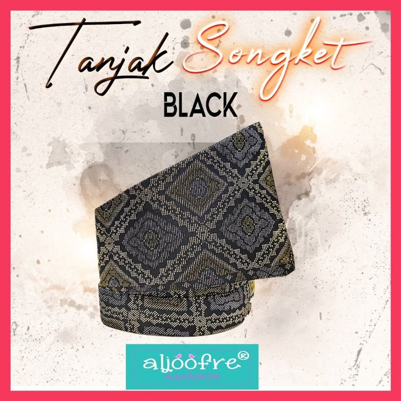 Tanjak Songket Budak dan Dewasa, tengkolok, setanjak instant velcro ...