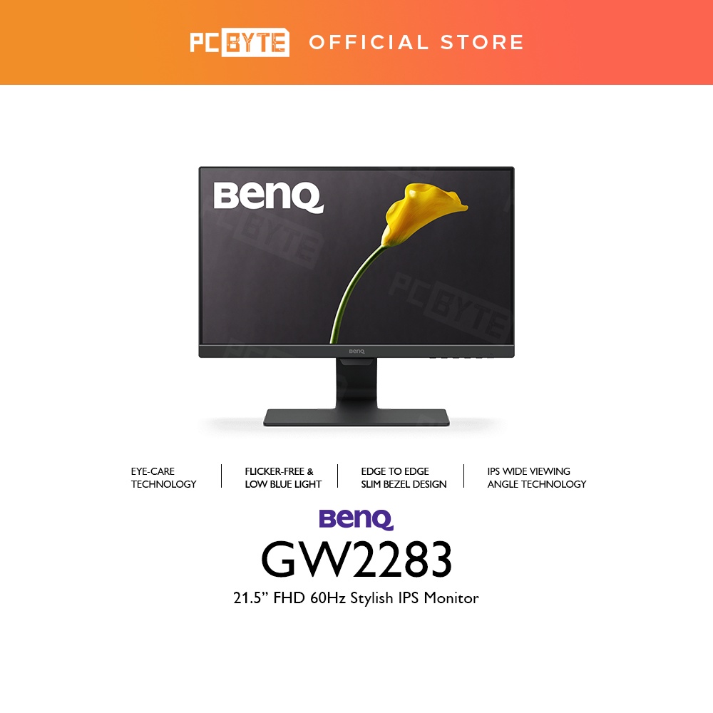 BenQ GW2283 21.5'' Full HD 60Hz 5ms IPS Stylish Monitor | Shopee Malaysia