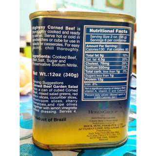 Highway Corned Beef 340gm | Shopee Malaysia