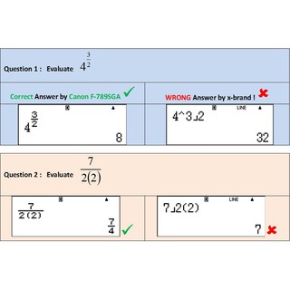 Scientific calculator Canon F-789SGA canon 789 sga | Shopee Malaysia