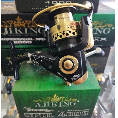 mesin mancing AJIKING Spin4000 fishing reel AJIKING Spin4000 (ready ...