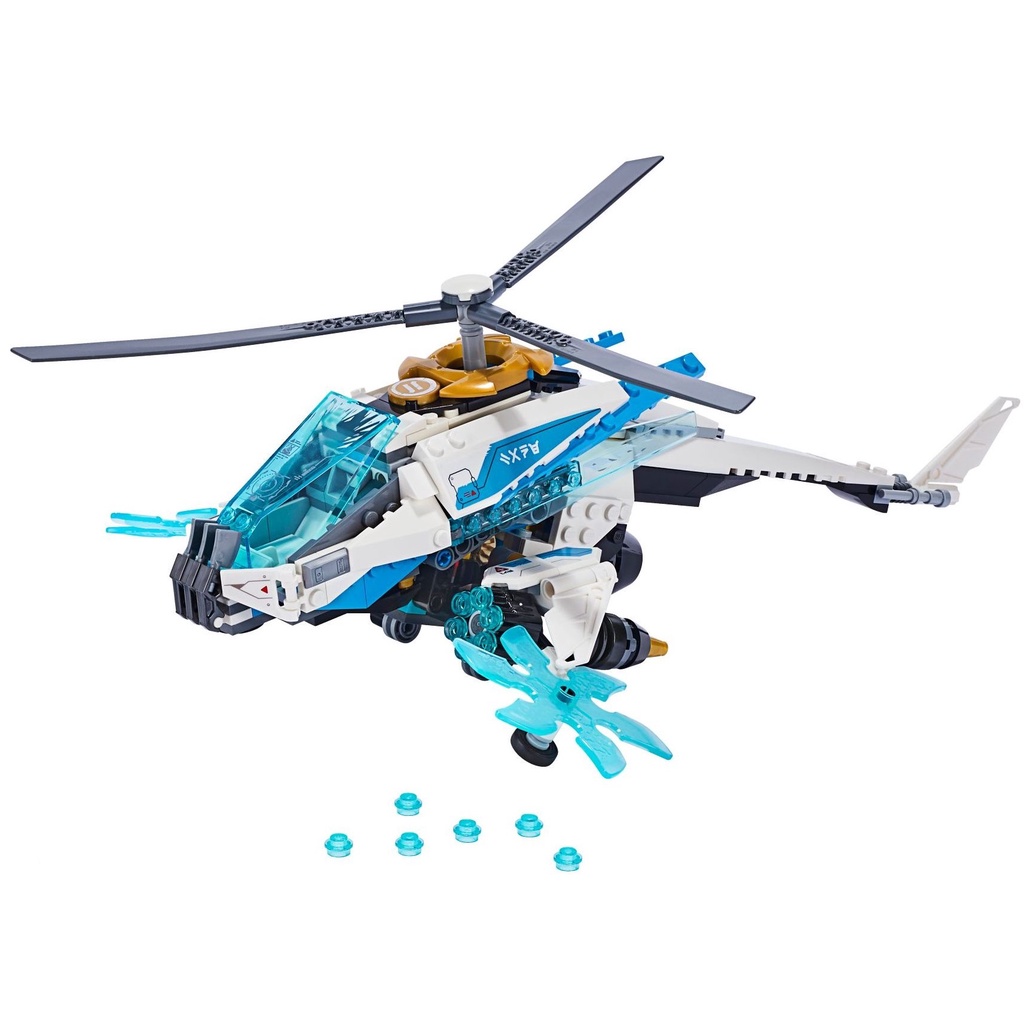 Lego 2019 Ninjago 70673: Shuricopter Vehicle ONLY (Split Built Set, NO ...