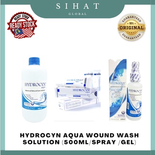 Hydrocyn Aqua Wound Wash Solution (500ml/Spray /Gel) | Shopee Malaysia