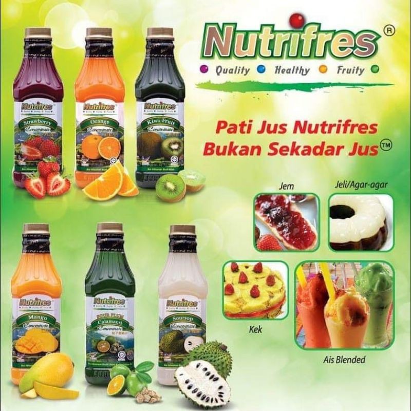 Crazy Price Nutrifres Jus Concentrate 1000ml Nutrifres Sour Palm ...
