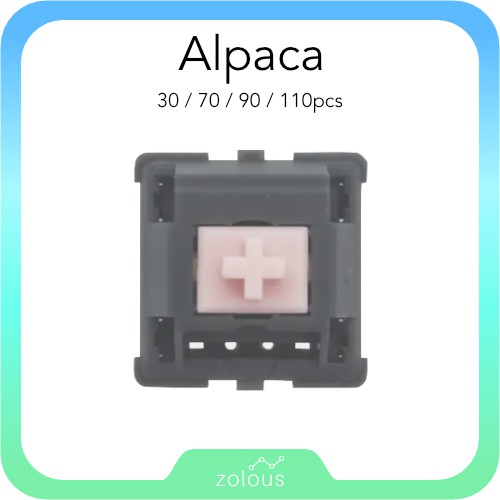 Alpaca V1 V2 Linear 62g 5-Pin Switch For Mechanical Keyboard | Shopee ...