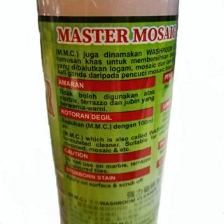 PENCUCI MOZEK JETSEN MASTER MOSAIC CLEANER / WASHROOM CLEANER 400ml ...