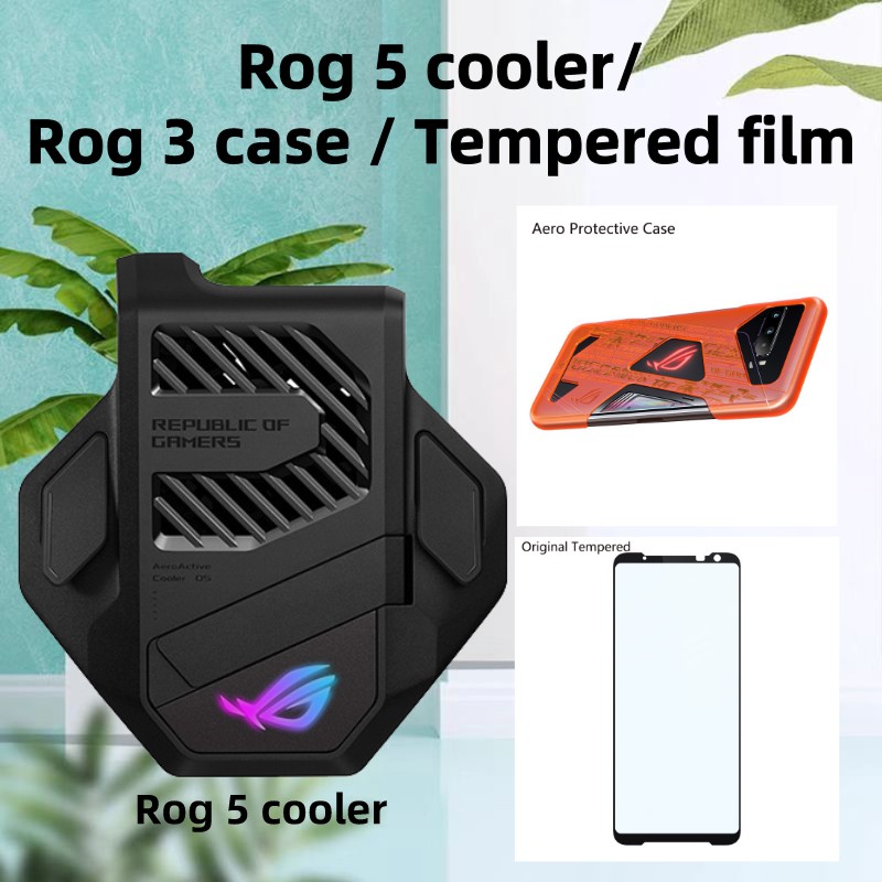 Original Asus Rog 5 Aero Active Cooling-Fan / Rog 3 Accessories / Back ...