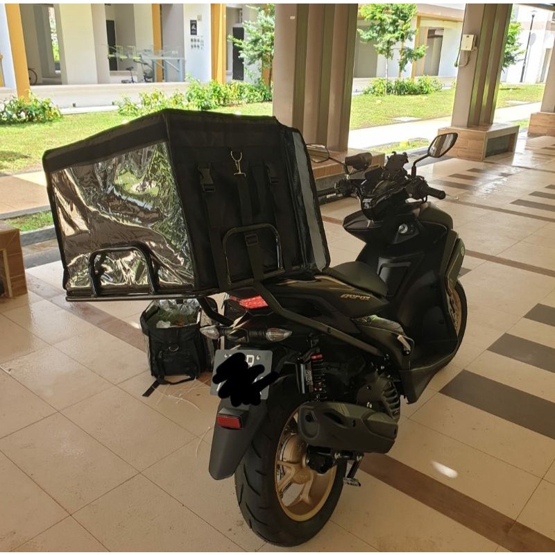 🇲🇾Ready Stock🔥Motorcycle Rack Delivery Bag Rack Motorcycle Delivery ...