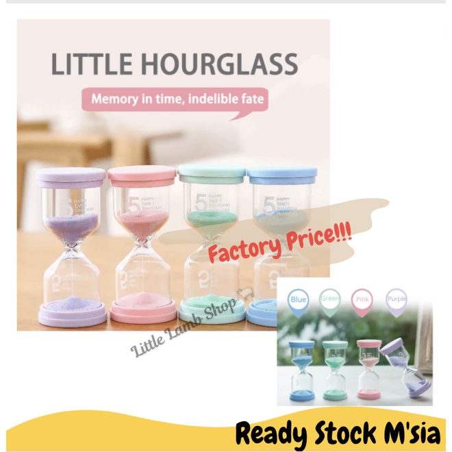 Sand Timer/ Hourglass/ Time management/ Jam Pasir/ 3 5 10 15 30mins ...