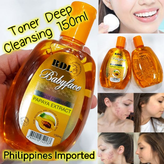Ori Toner Muka Deep Cleansing Baby Face 150ml | Shopee Malaysia