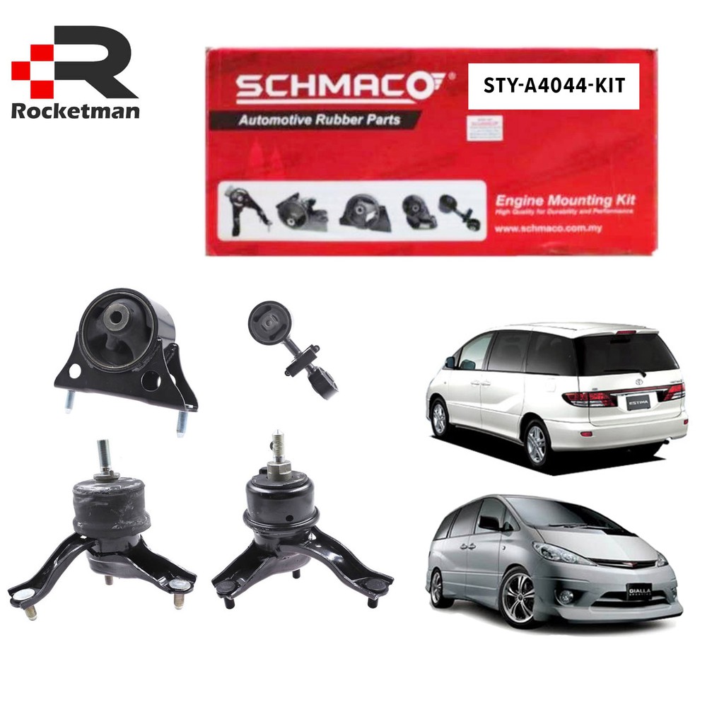 SCHMACO ENGINE MOUNTING SET TOYOTA ESTIMA 2.4 2001-2006 ACR30 | Shopee ...