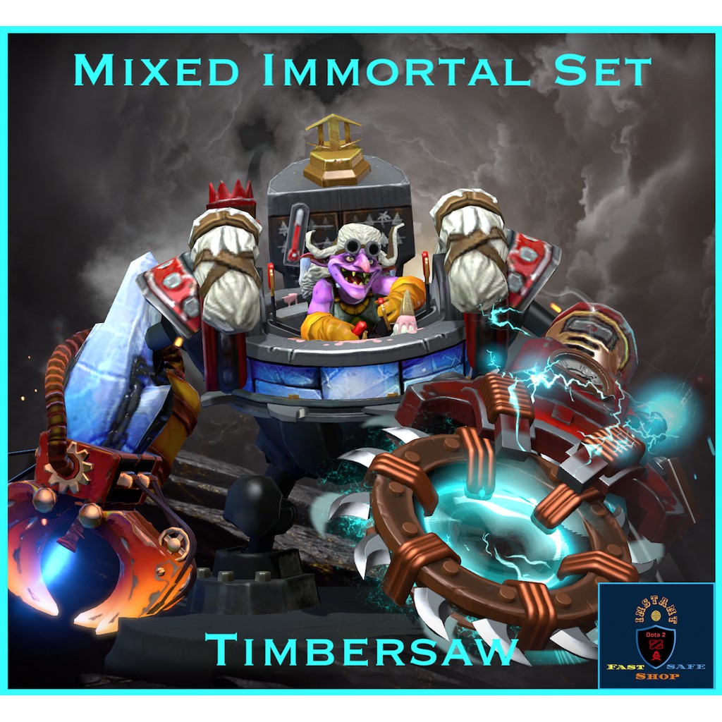 Dota 2 Timbersaw Mixed Immortal Set | Shopee Malaysia