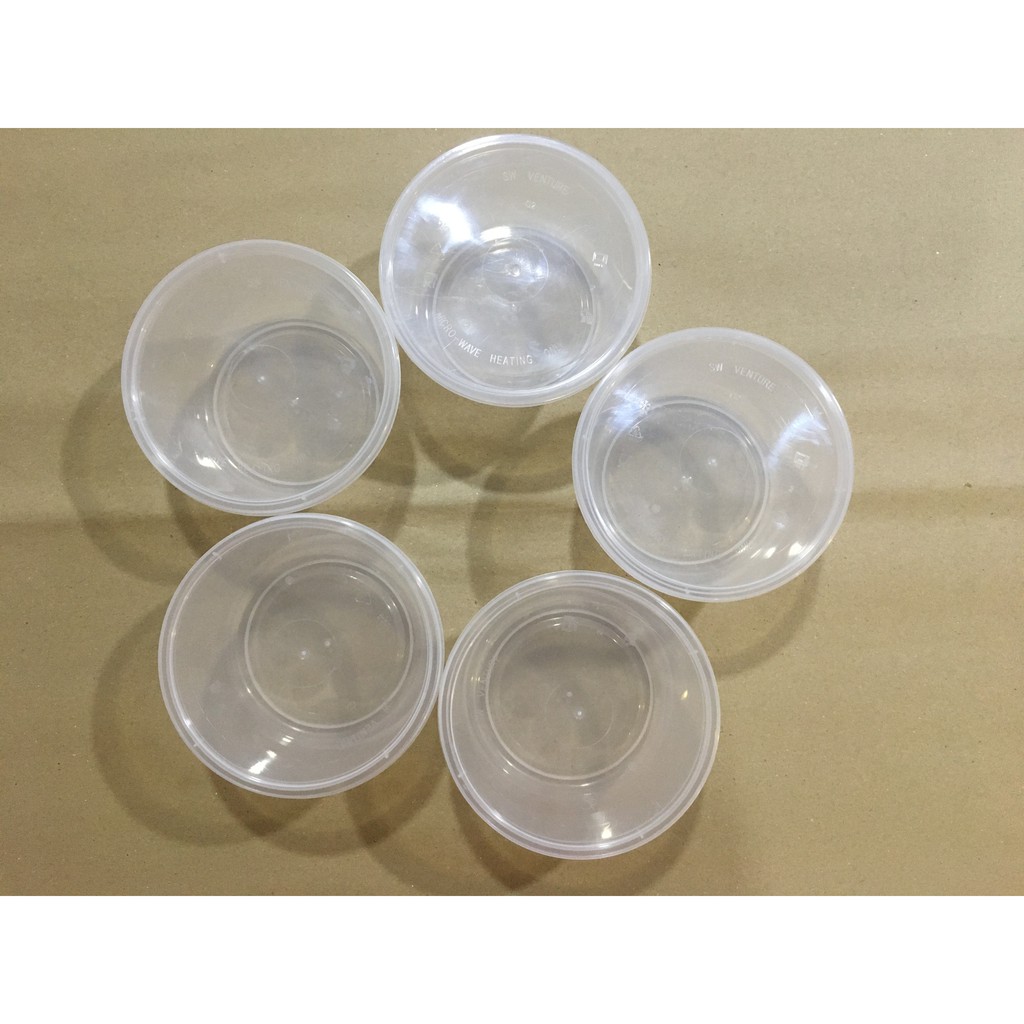 Plastic Container Round [A-1000 ] & Plastic Box Round (50units ...
