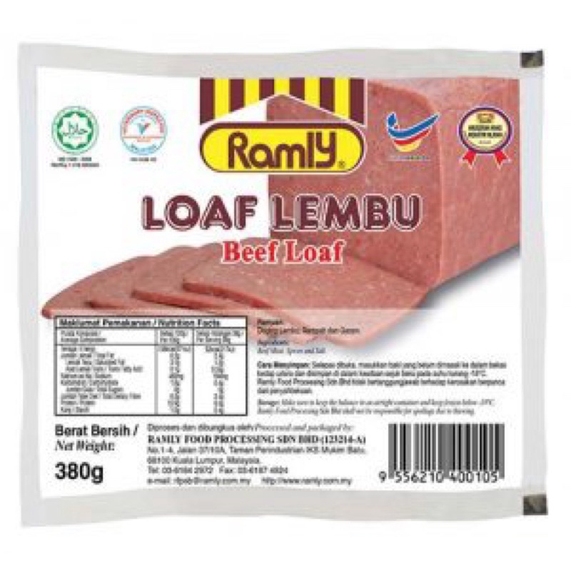 Ramly Loaf Lembu 380g | Shopee Malaysia