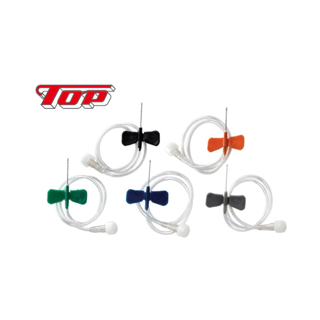 TOP WINGED INFUSION SET (SCALP VEIN SET)BUTTERFLY NEEDLES-50's/Box ...