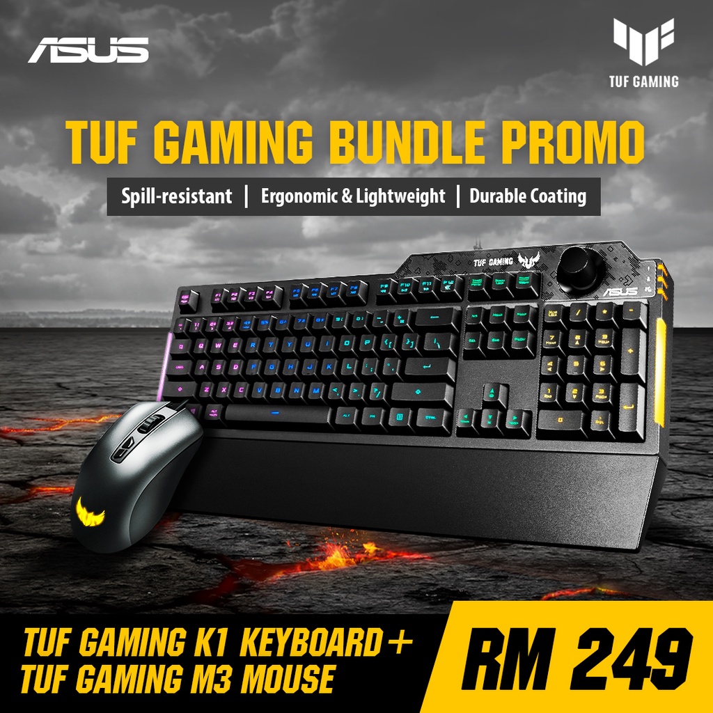 (PRE-ORDER) ASUS TUF Gaming Gear Combo Limited Deal with RGB Light TUF ...