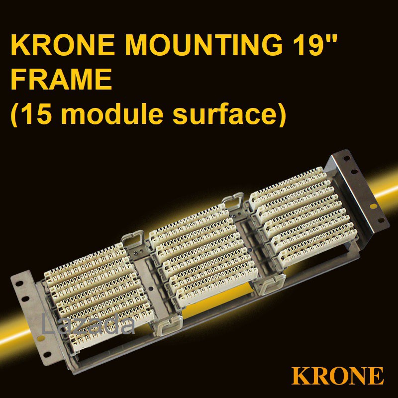Krone rack mounted frame 150 pair | Shopee Malaysia