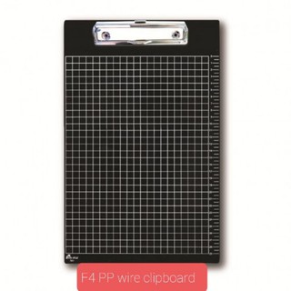 East File PVC / PP DURABLE Wire Clip Board F4 Size (Wire Clip / JUMBO ...