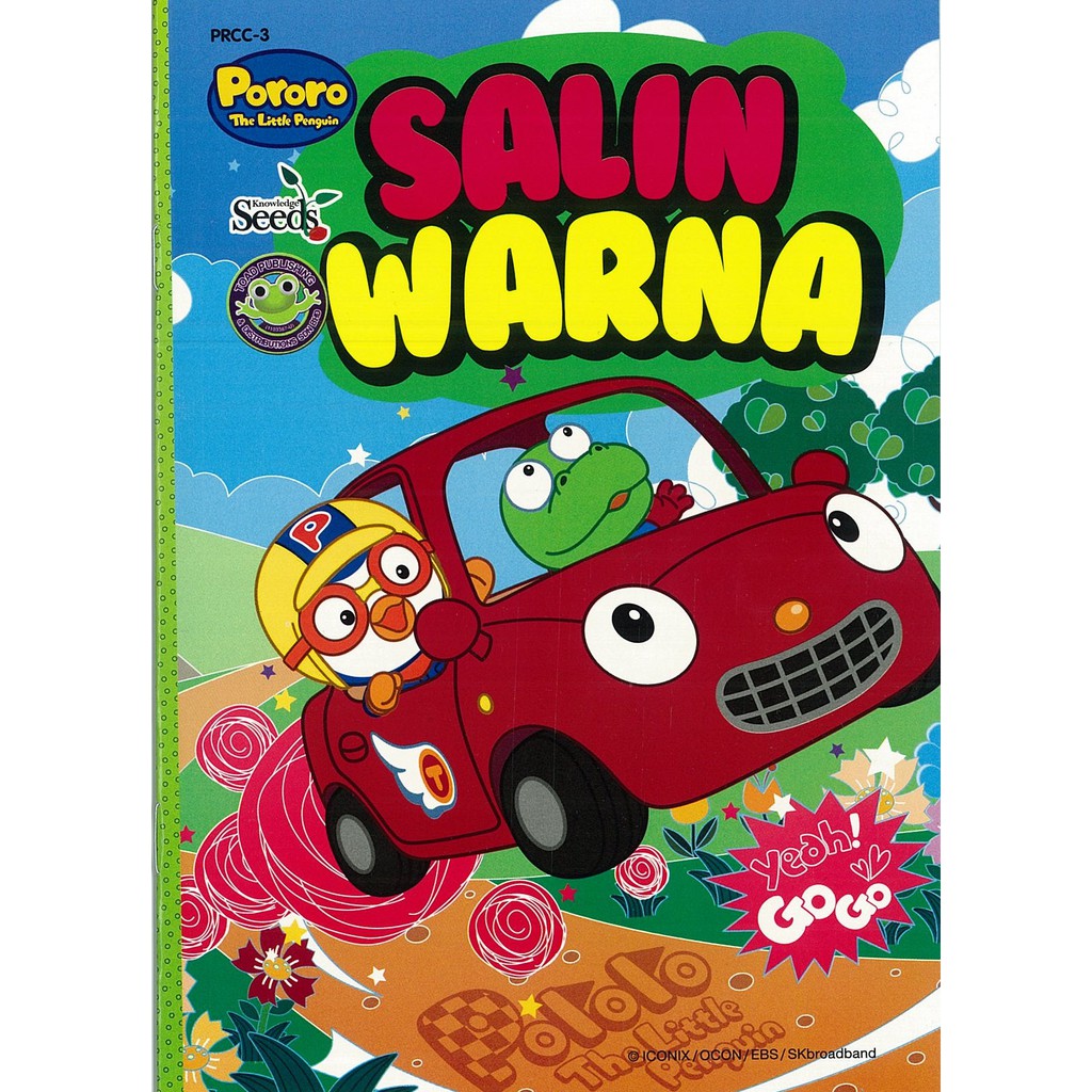 TOAD BOOKS (A5) : PORORO COPY COLOUR / SALIN MEWARNA (PRCC) | Shopee ...