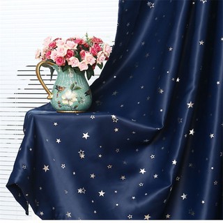 Langsir Tebal Panjang Corak Bintang Langit Cantik / Korean Style ...