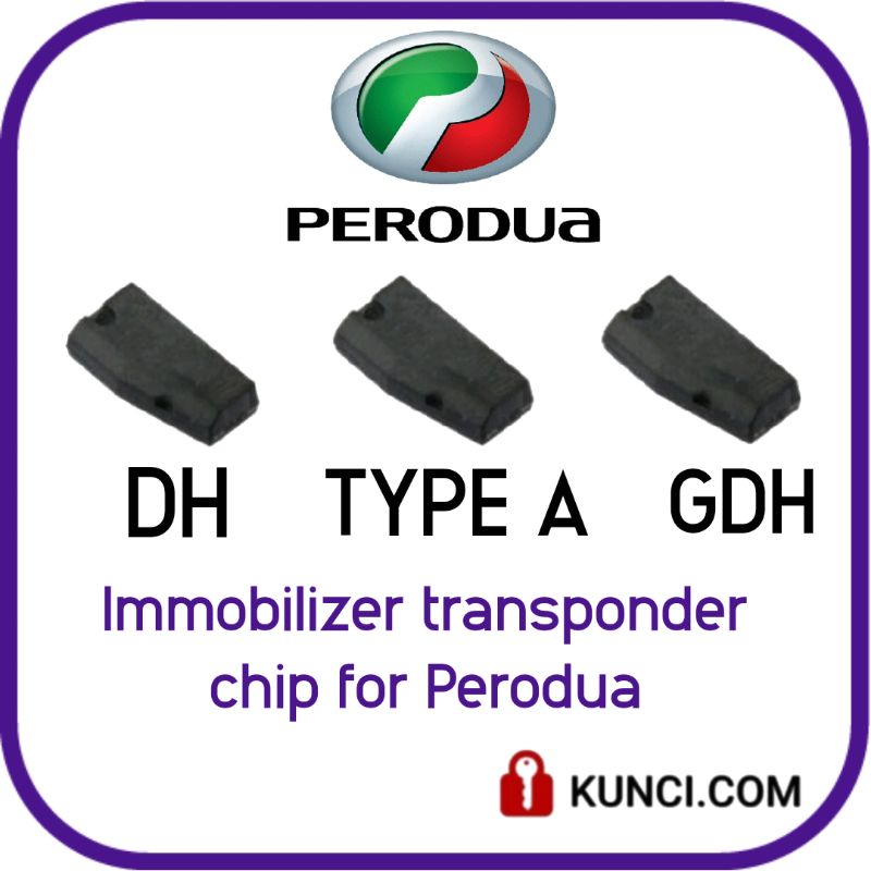 PERODUA IMMOBILIZER TRANSPONDER CHIP | Shopee Malaysia