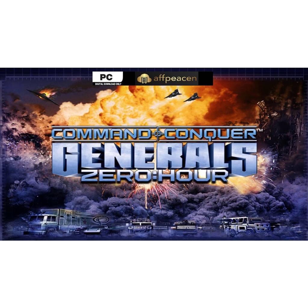 PC GAME Command & Conquer: Generals + Zero Hour ONLINE - PC DIGITAL DOWNLOAD | Shopee Malaysia