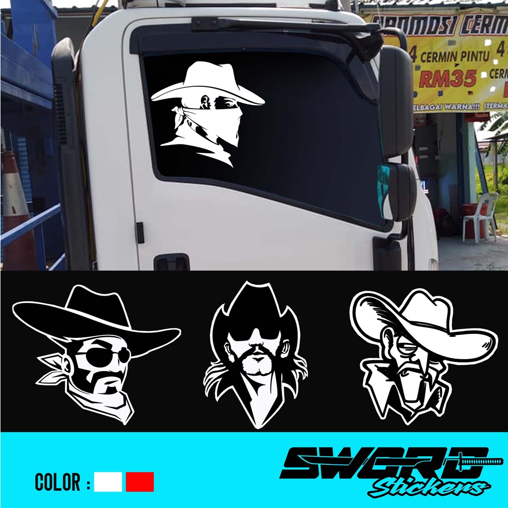 Sticker Lorry / Stiker Lori / Stiker Abang Lori / Stiker Potong Tahan ...