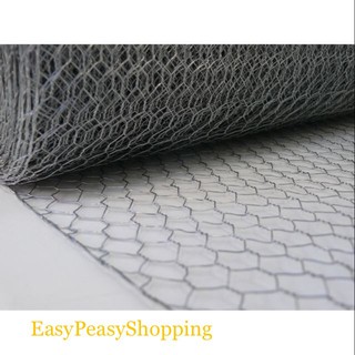 (1 Meter) 1/2" × 1/2" Hot Dip Galvanized Hexagon Wire Mesh /Dawai ...
