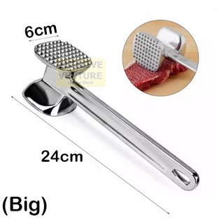 Aluminium Metal Meat Tender | Meat Hammer | Double Sided Mallet Meat ...