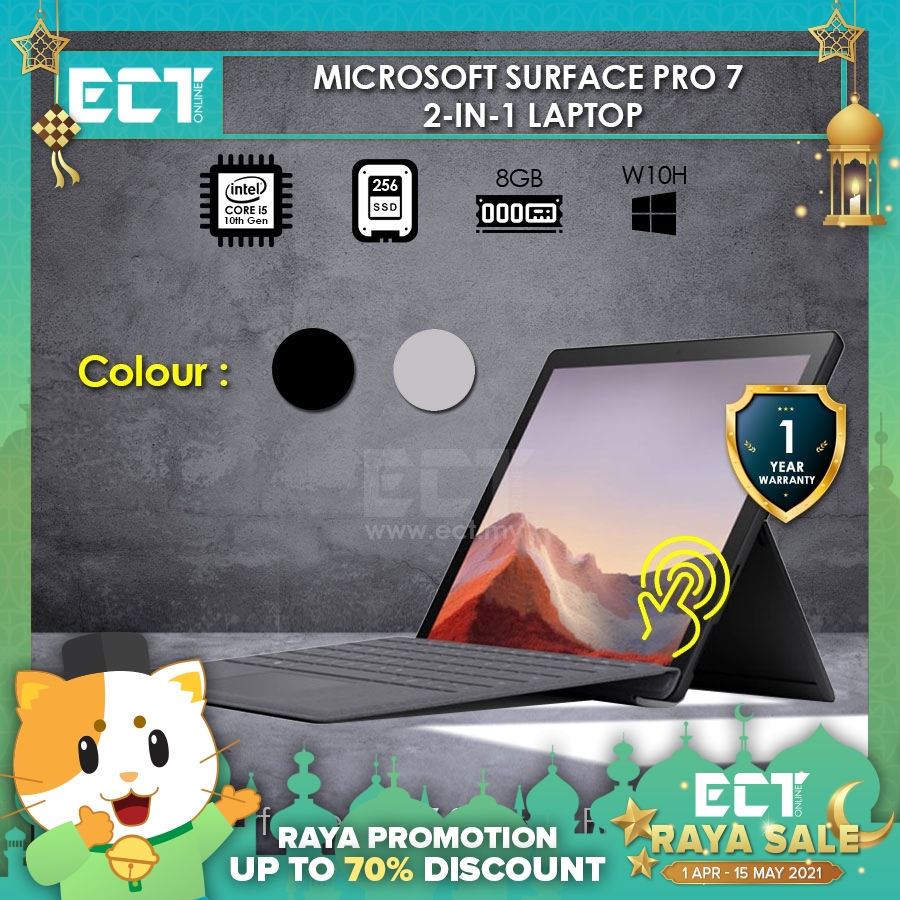 Microsoft Surface Pro 7 - Black / Grey | BeeCost