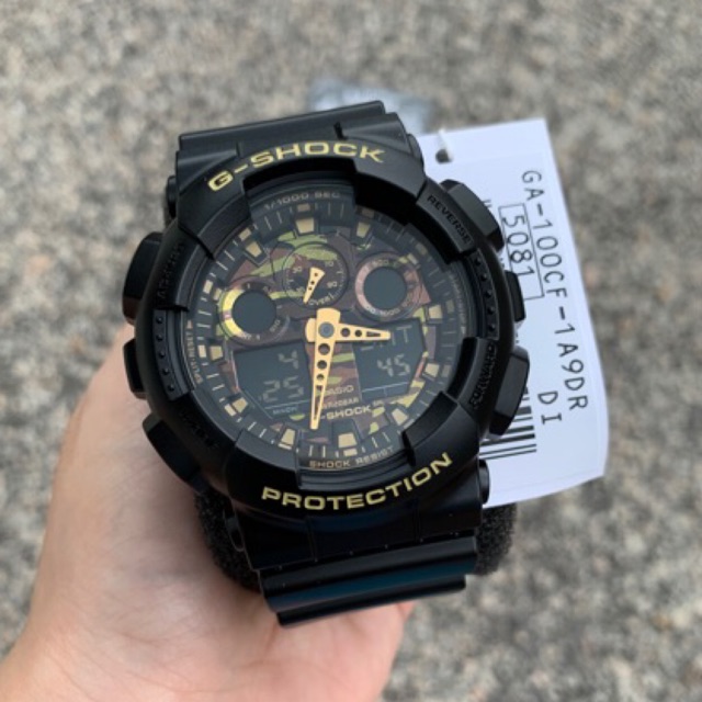 CASIO G SHOCK GA-100CF CAMOUFLAGE SERIES G-SHOCK GA-100CF-1A GA-100CF ...