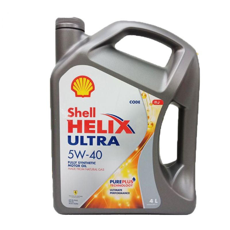 Shell Helix Ultra Fully Synthetic Engine Oil 5W40 4L (IMPORTED SHELL ...