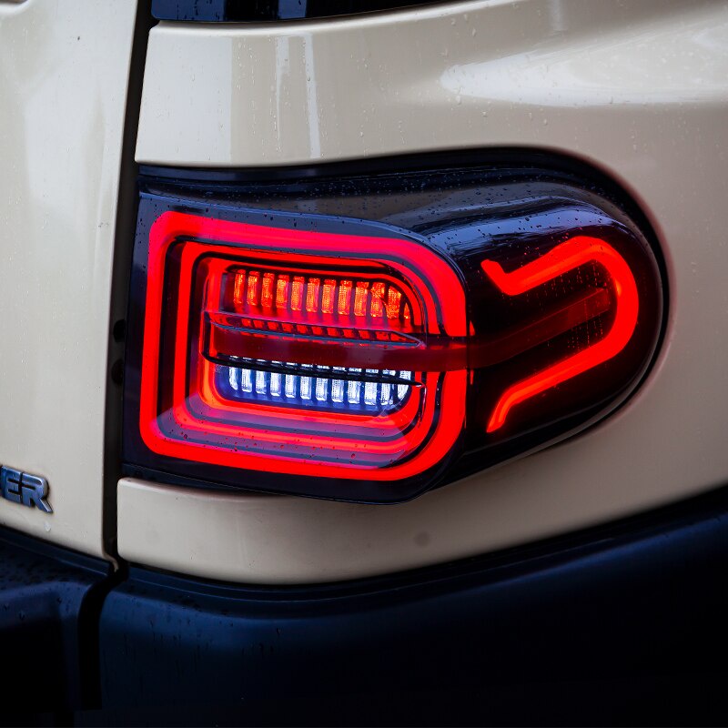 Car LED Tail Light Taillight For Toyota FJ Cruiser 2007 - 2022 LED Rear ...