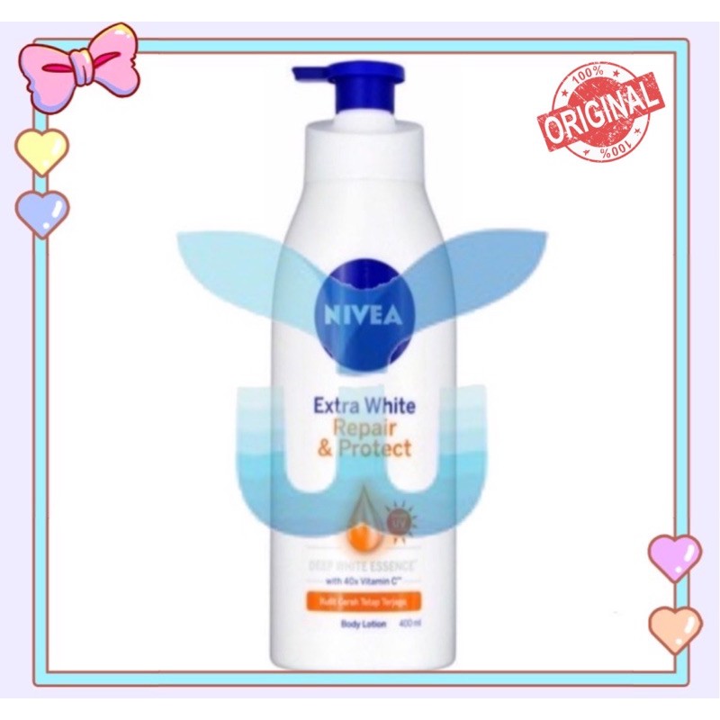 [ready Stock]nivea Extra White Repair And Protect Spf30 350ml Shopee