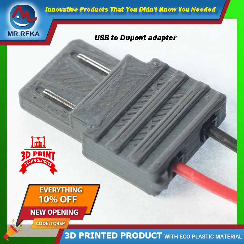 Arduino Raspberry Pi USB to Dupont adapter for 5V Power Supply | Shopee ...